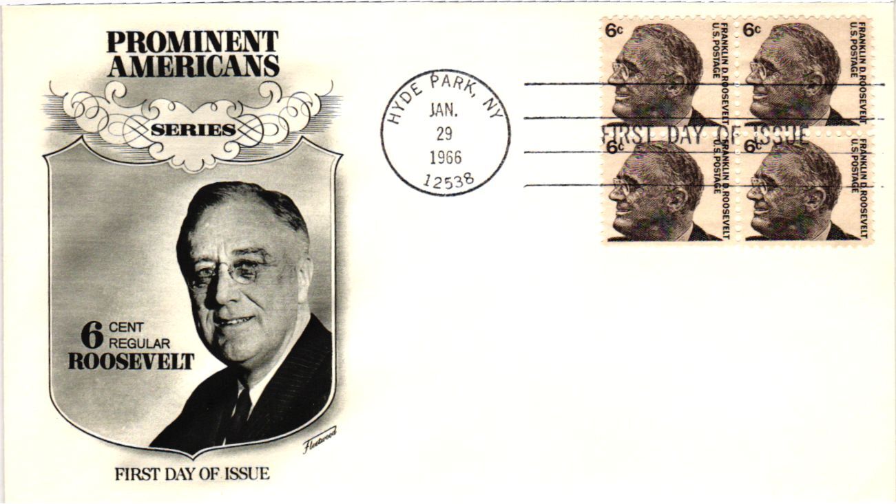 #1284 Franklin D. Roosevelt FDR – Fleetwood Cachet SC22 | United States ...