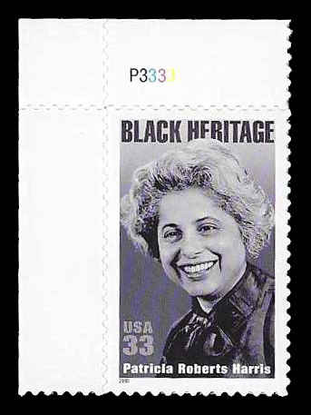 PCBstamps US #3371 33c Patricia Harris, Black Heritage, MNH, (24 ...