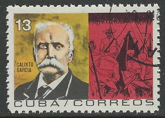 CUBA 1964 13c Calixto Garcia 1895 Independence Issue Sc 911 CTO Used ...