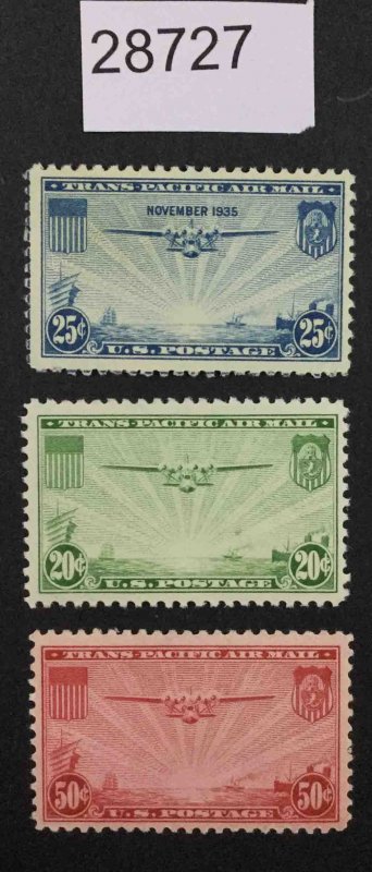US Stamps #C20-C22 Mint OG NH LOT #28727 | United States, Air Mail ...