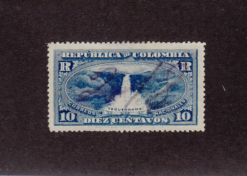 Colombia Scott #F24 Used | Central & South America - Colombia, Back of ...