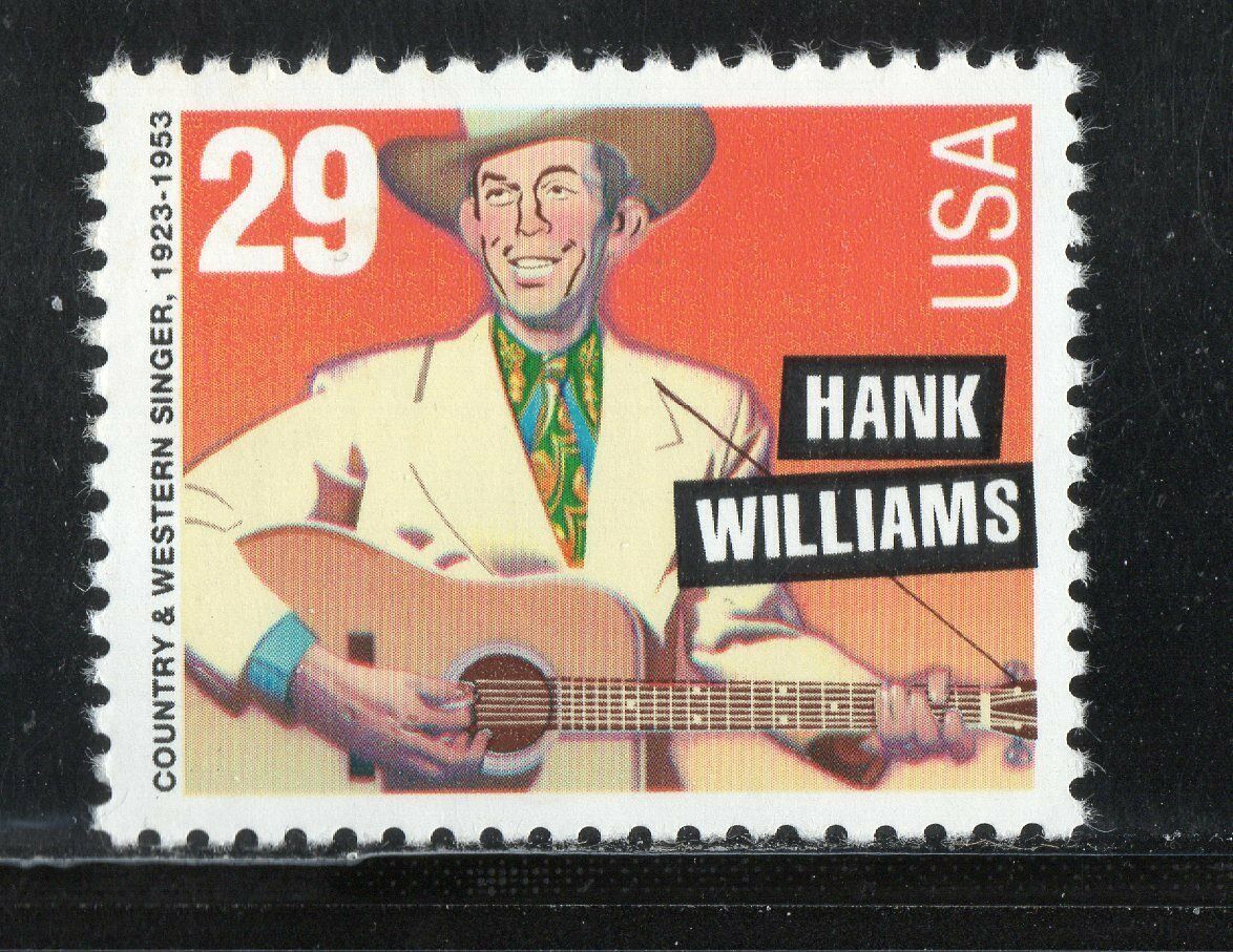 2723 * HANK WILLIAMS * U.S. Postage Stamp MNH | United States, General ...