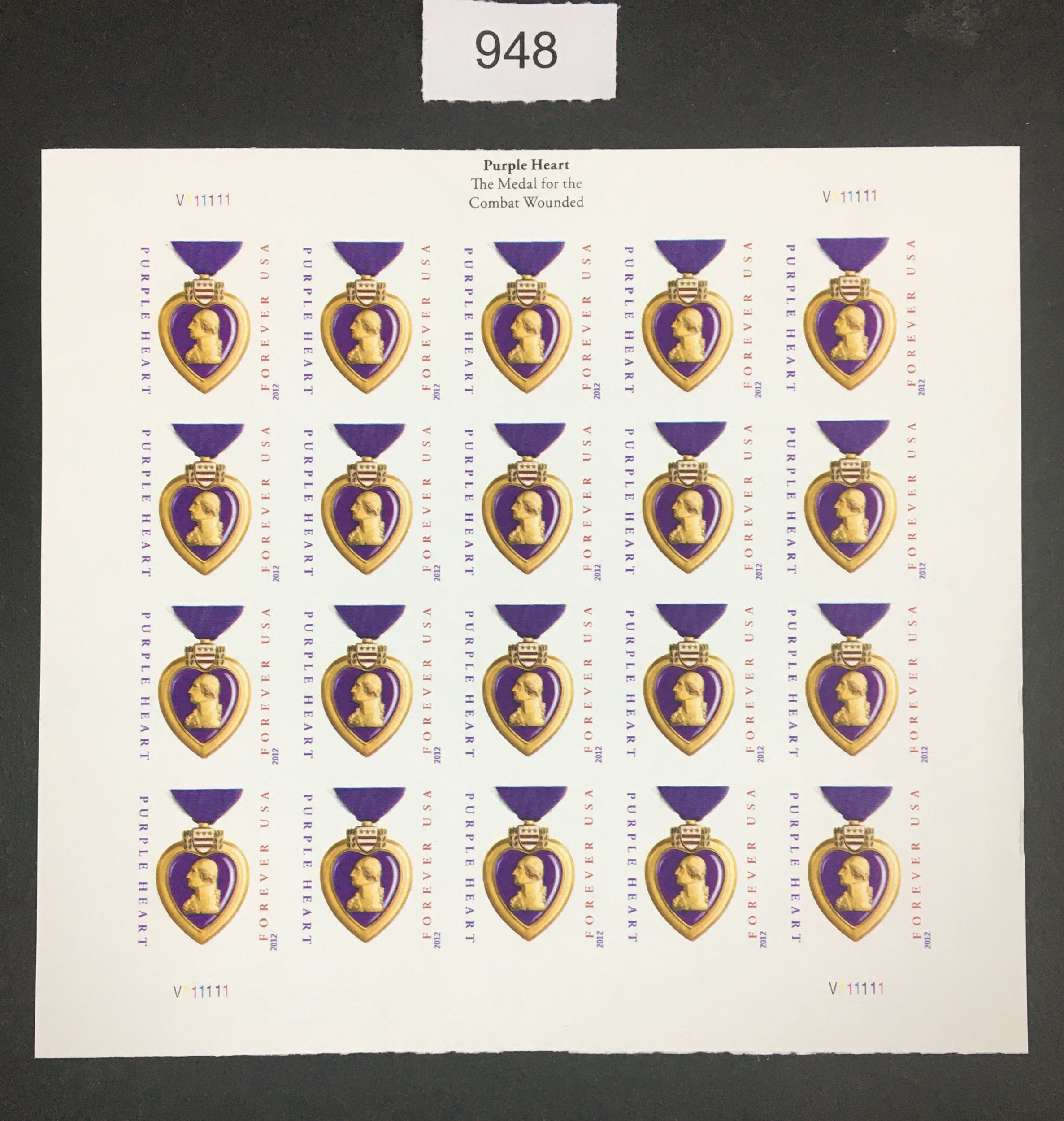 US Stamps # 4704a Imperf Pane Sheet Forever $45 LOT #E 948 | United ...