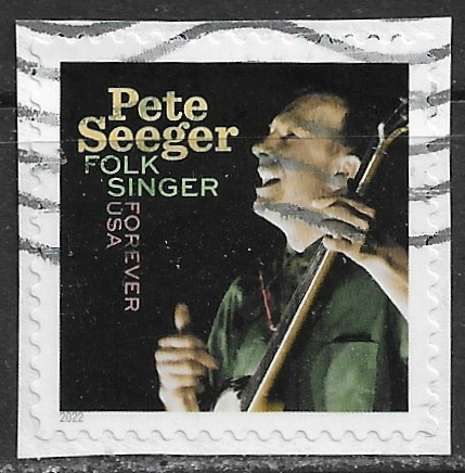 US ~ Scott # 5708 ~ Used on paper ~ Pete Seeger | United States ...