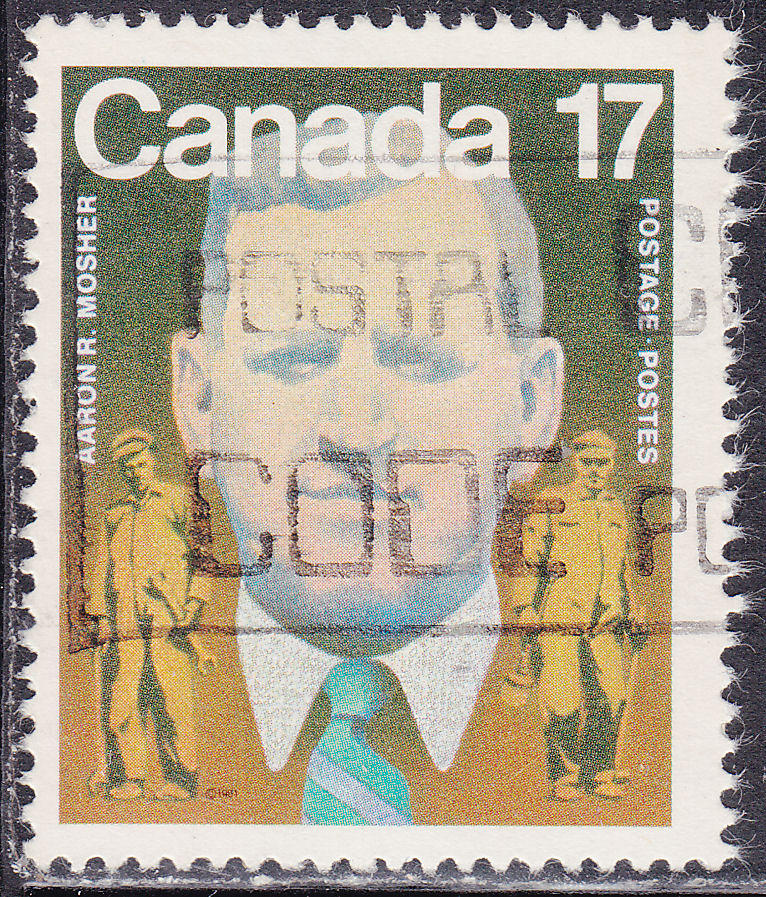 Canada 899 USED 1981 Aaron Mosher 17¢ / HipStamp