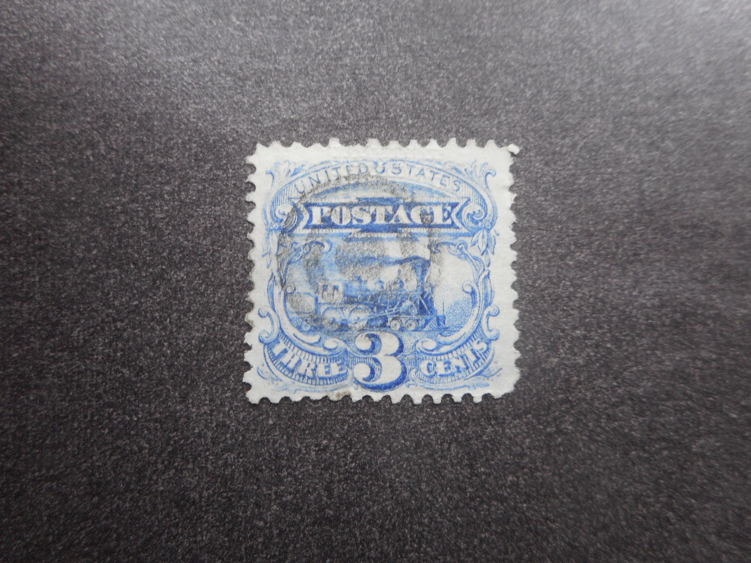 # 114 VF Used...Split Grill | United States, General Issue Stamp / HipStamp