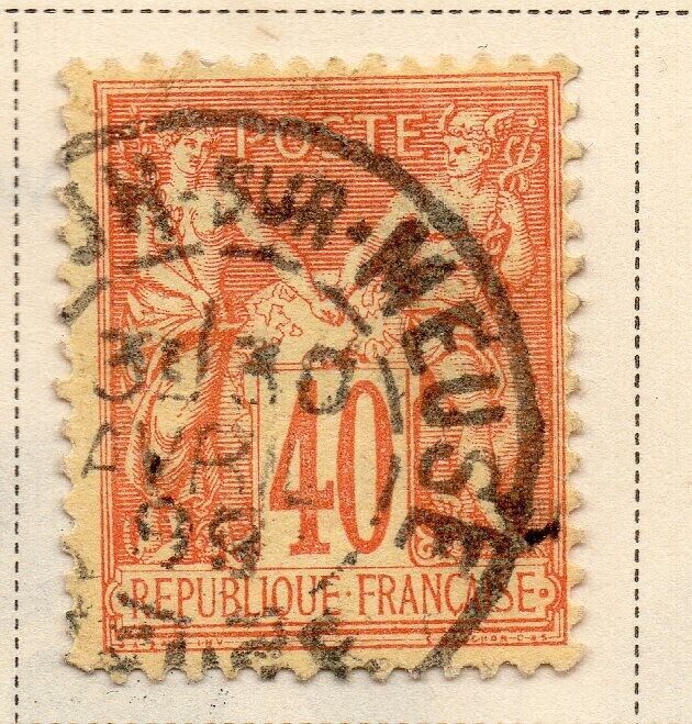 France 1877-80 Early Issue Fine Used 40c. NW-04836 | Europe - France ...