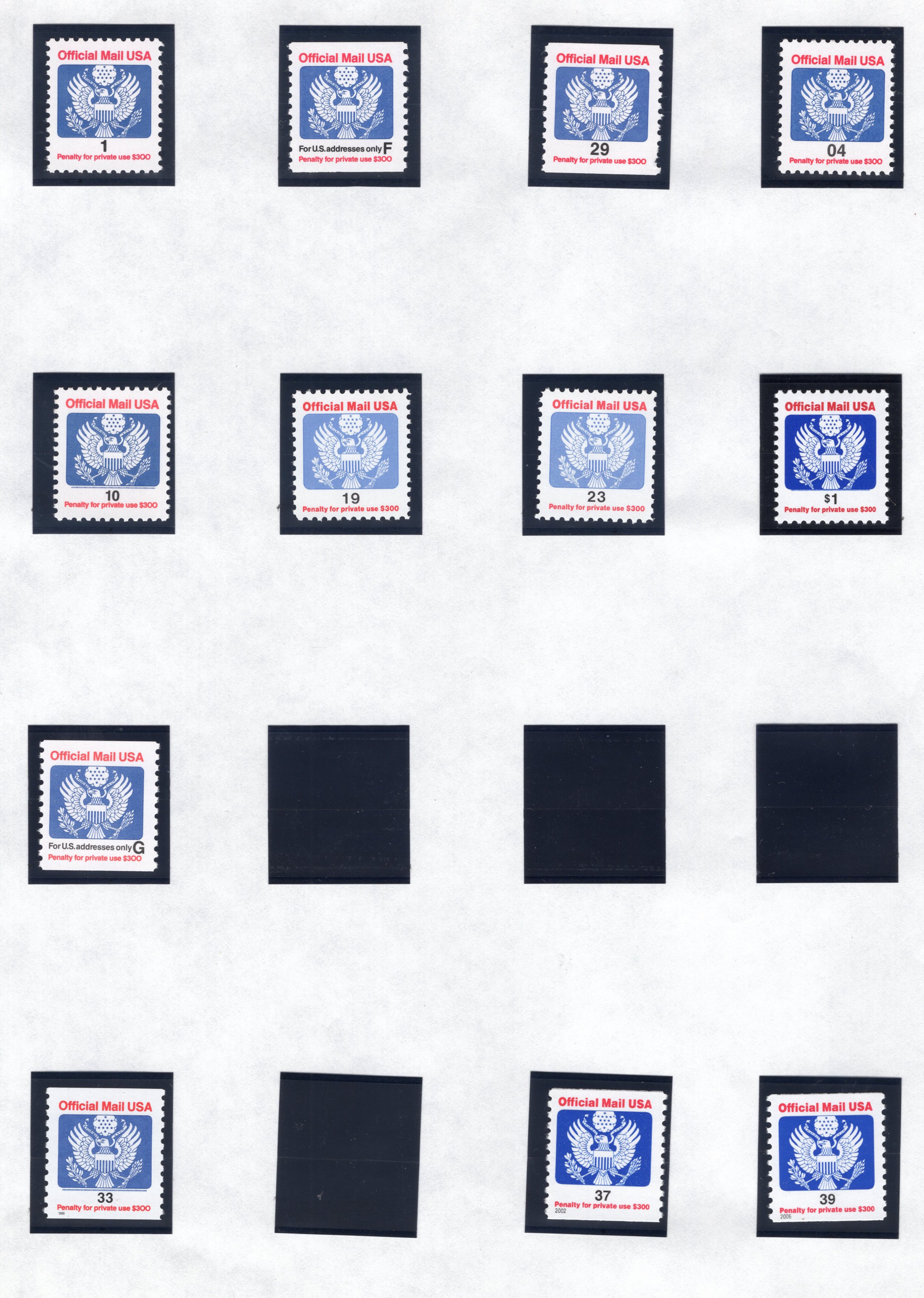 US Stamps Back of Book Mint OG NH Collections LOT #30460 | United ...