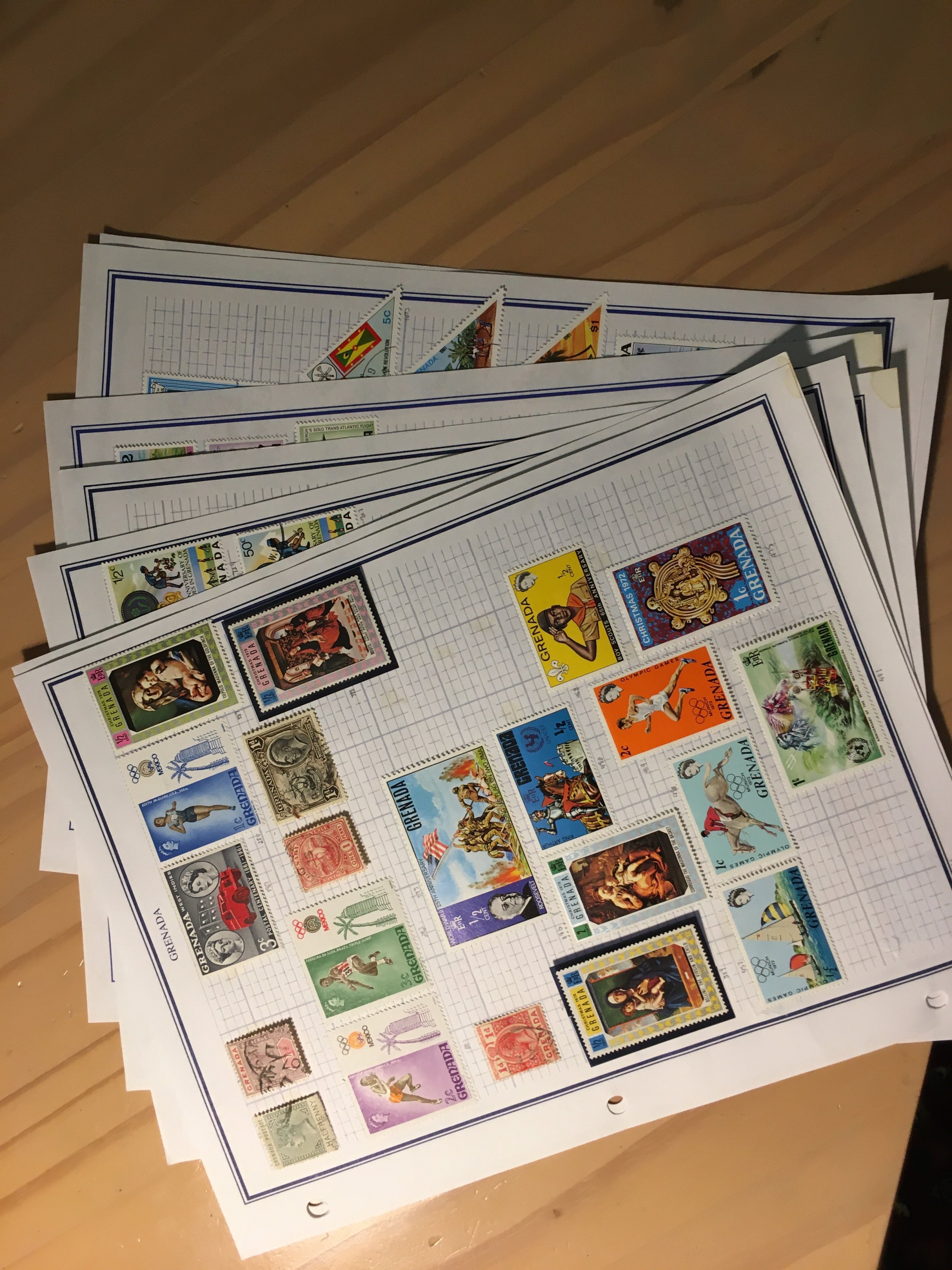 Collection of Grenada stamps | Caribbean - Grenada, Stamp / HipStamp