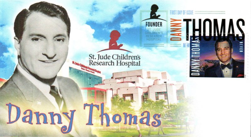 #4628 Danny Thomas Therome FDC | United States, General Issue Stamp ...