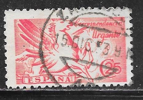 Spain E20: 25c Pegasus, used, F-VF | Europe - Spain & Colonies, Special ...