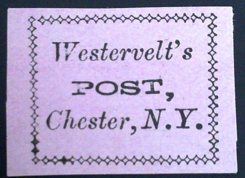 Scott#144L Local - L273 Design - Forgery C - Westervelt's Post | United ...