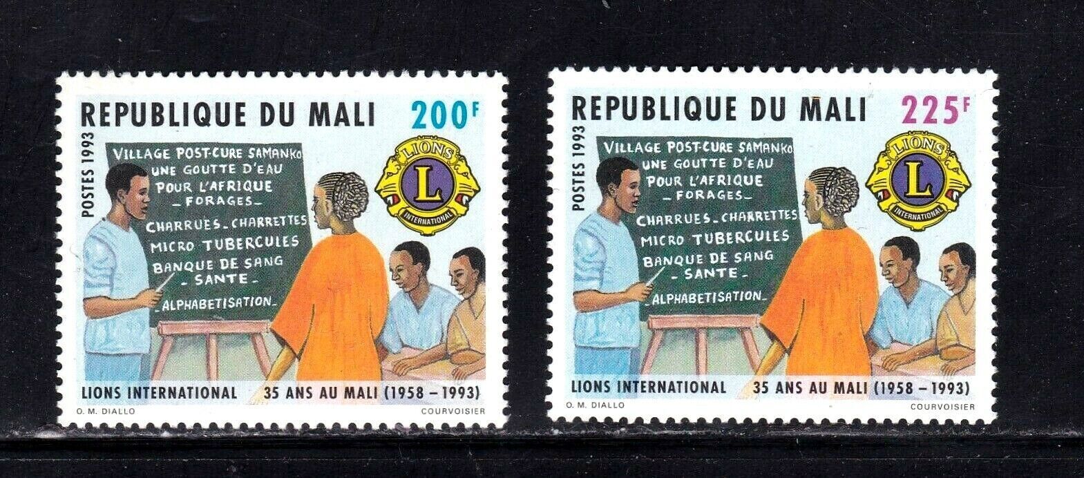 Mali stamps #597 - 598, MHOG, complete set, CV $65.00 | Africa - Mali ...