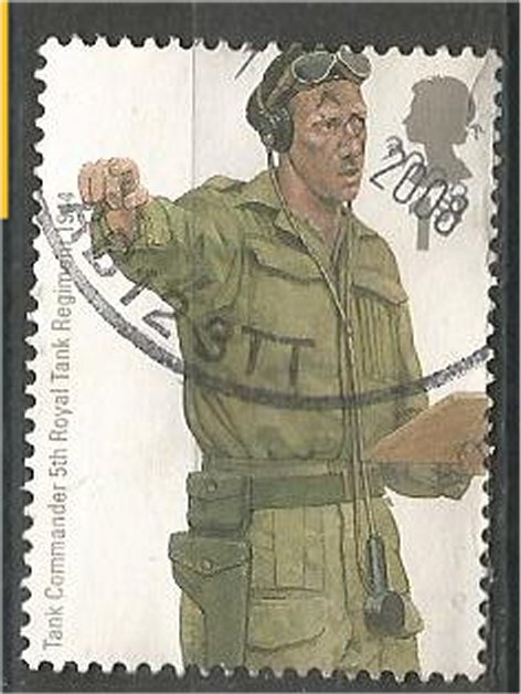 GREAT BRITAIN, 2007, used 1st, Tank Commander, Scott 2368 | Great ...