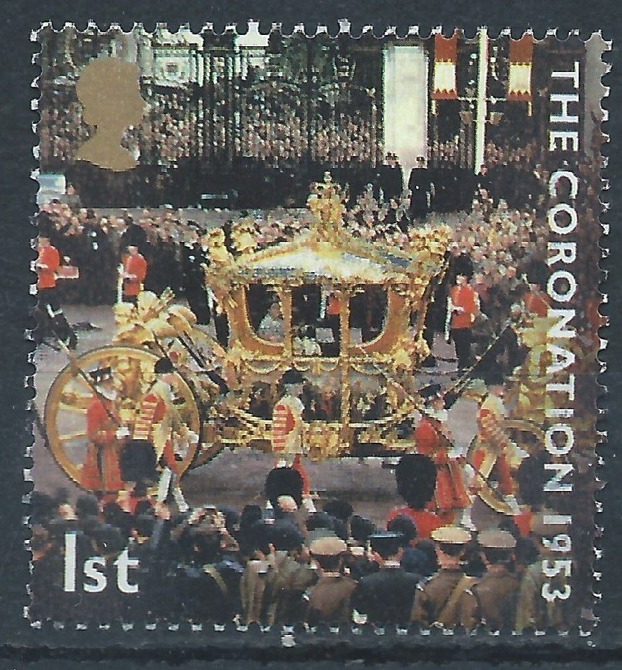 Great Britain 2003 - Coronation anniversary / Coach - SG2376 used ...