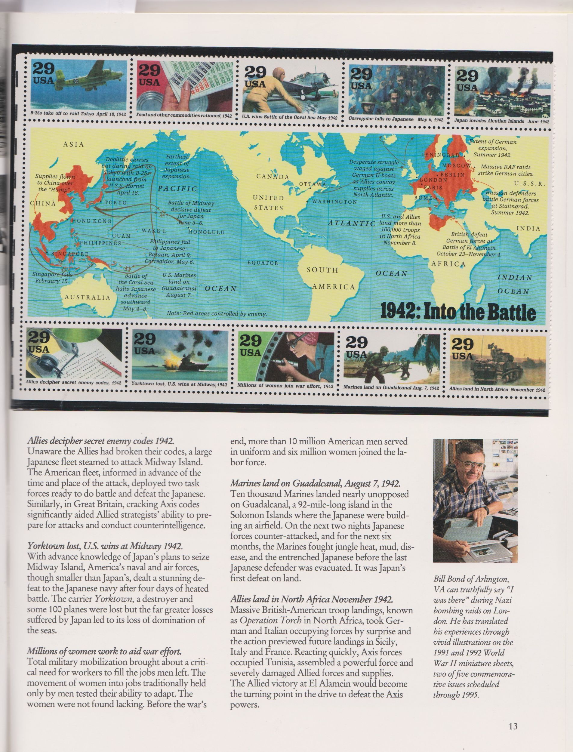 My Personal Stamp Collection 1992 Commemorative Stamp Album | United ...