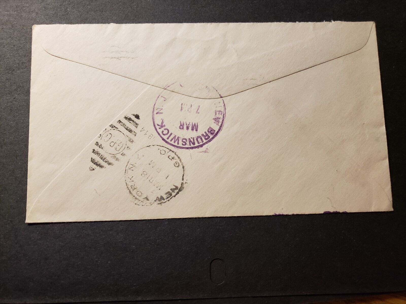 APO 15220 CASUAL Co #25 1944 Censored WWII Army Cover Soldier's Mail # ...