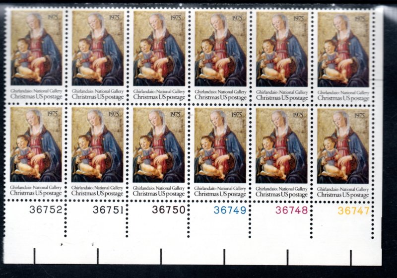 US Scott #1579 PB of 12,6P#, NH | United States, General Issue Stamp ...