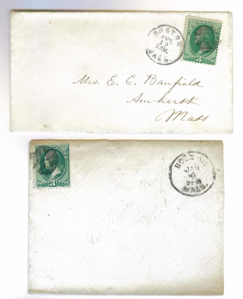 Group of (5) Boston Bank Note covers - various cancellations | United ...