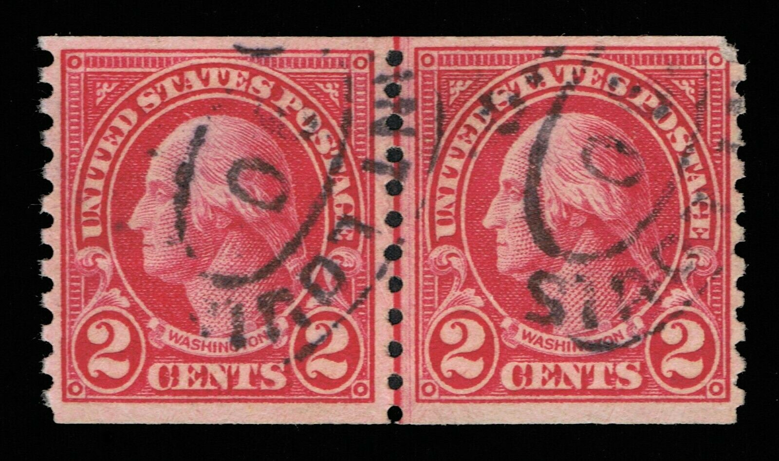Genuine Combination Scott #599 Type-I & 599a Type-Ii F-Vf Used Joint ...