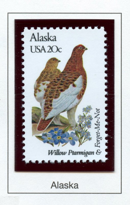 Complete 5 Page - SET of ALL 50 State Bird Stamps Free Shipping U.S ...