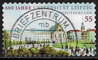 Germany #2540 Used Stamp - Leipzig University | Europe - Germany ...