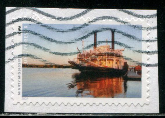 5698c US (58c) Mighty Mississippi SA, used on paper | United States ...