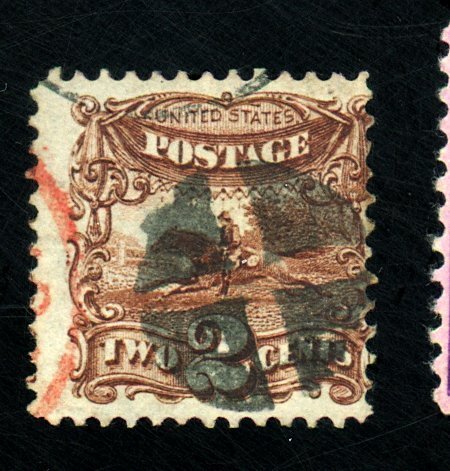113 Used Ave-Fine RED Cancel Cat $155 | United States, General Issue ...