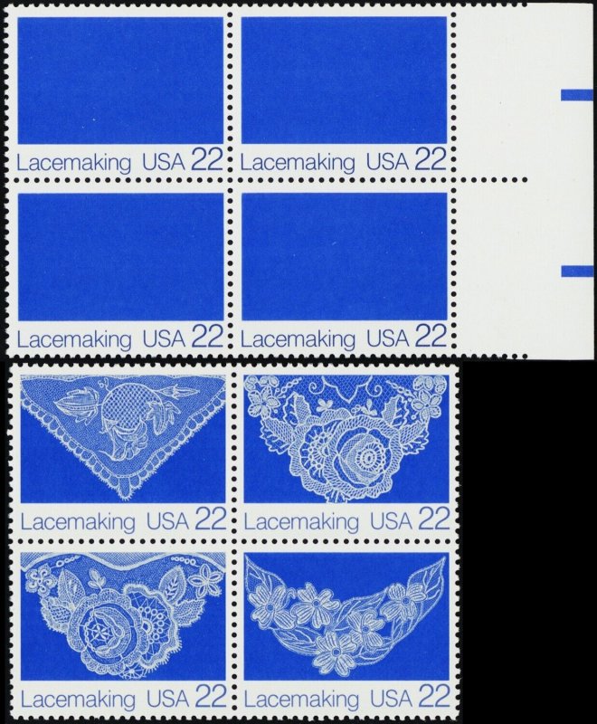 2354b, MNH 22¢ White Color Omitted Block Error PSE Cert - Stuart Katz ... 2354b, MNH 22¢ White Color Omitted Block Error PSE Cert - Stuart Katz ...