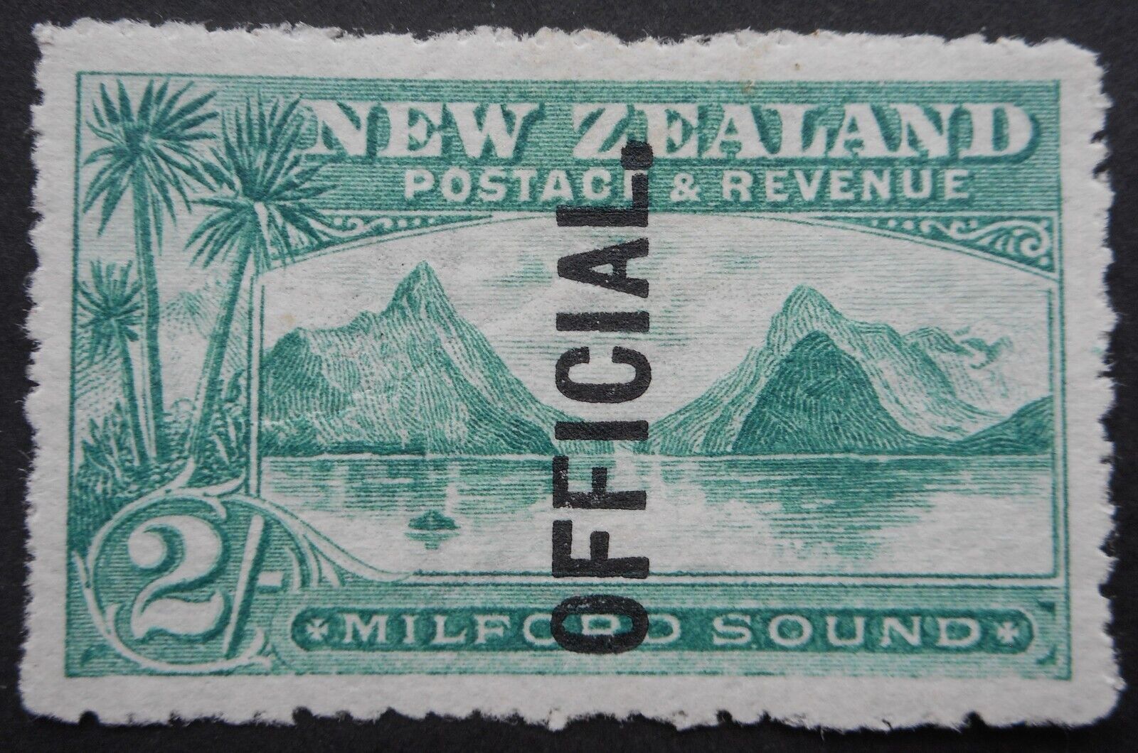 New Zealand 1907 Two Shillings Official SG O66 mint | Australia ...