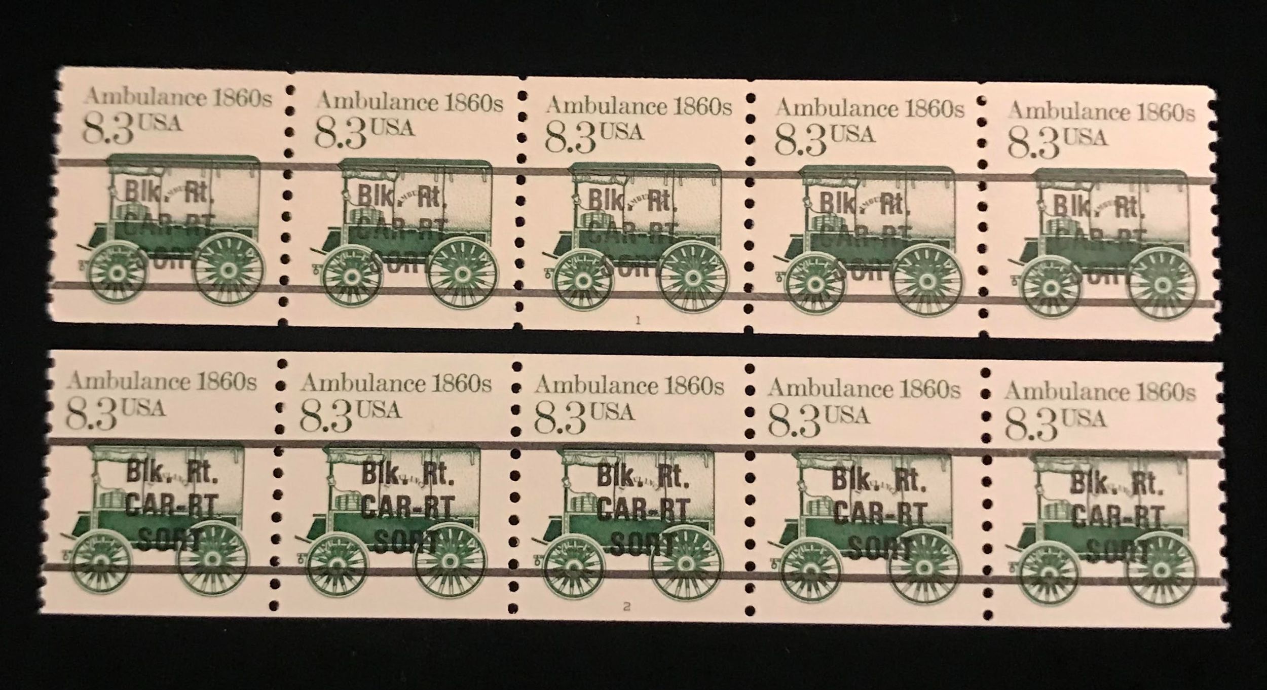 2231 PNC's of 5, set of 2, Plate #1 & 2, MNH | United States, General ...