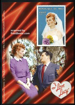 Mali 1998, I love Lucy s/s, MNH | Africa - Mali, Stamp / HipStamp