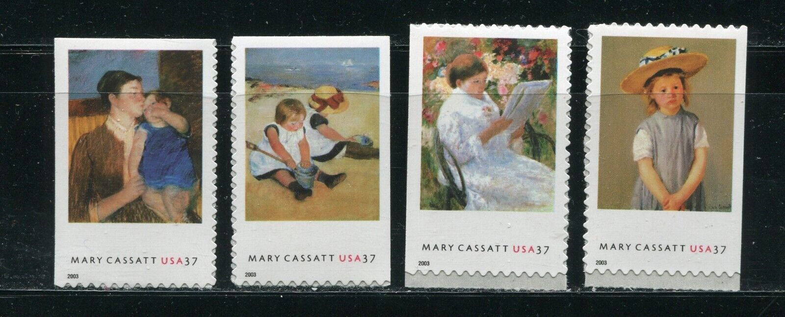 3804 - 3807 Mary Cassatt Booklet Stamps MNH | United States, General ...