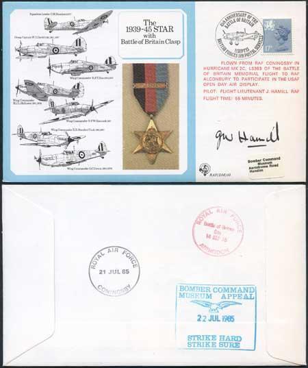 DM10a The 1939 to 1945 Star with Battle of Britain Clasp Signed by ...