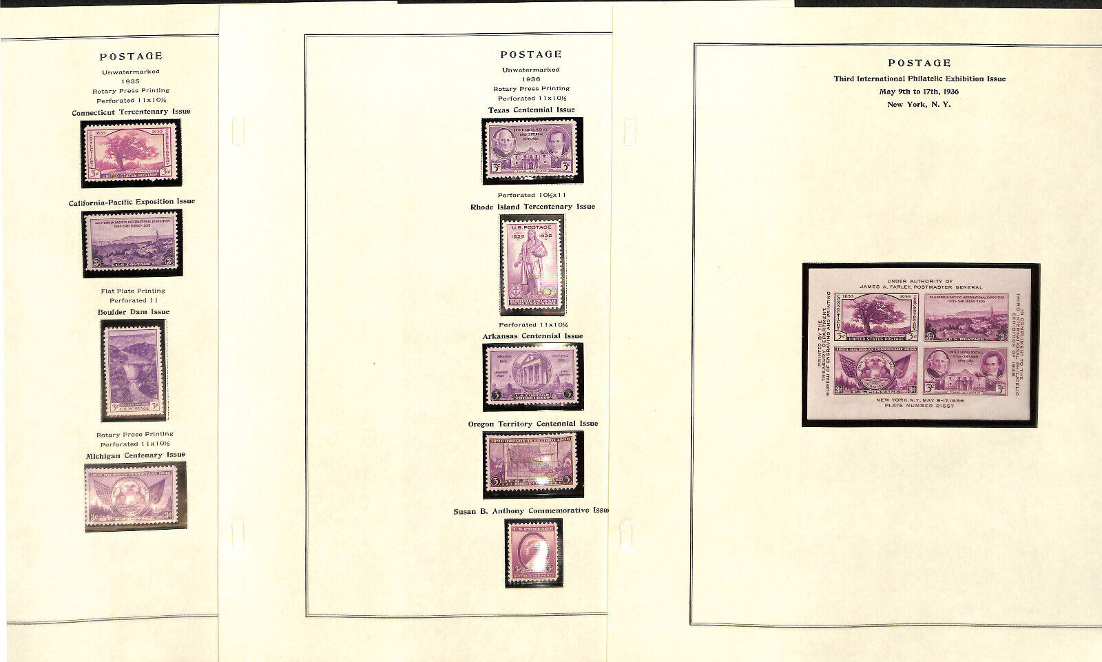 United States Stamp Collection in Scott National Album, 1846-1978 (AI ...
