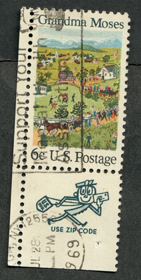 1370 Used Zip Code single | United States, General Issue Stamp / HipStamp
