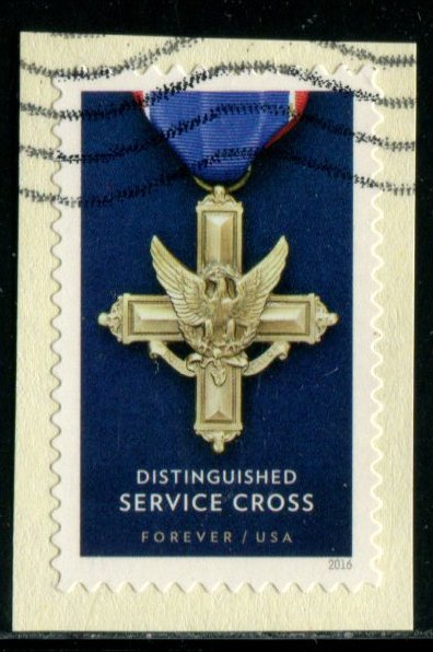 5065 US (47c) Service Cross Medals SA, used | United States, General ...