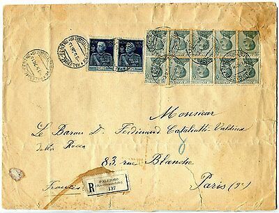 Michetti Cent. 30 with clear decal used by mail | Europe - Italy, Stamp ...