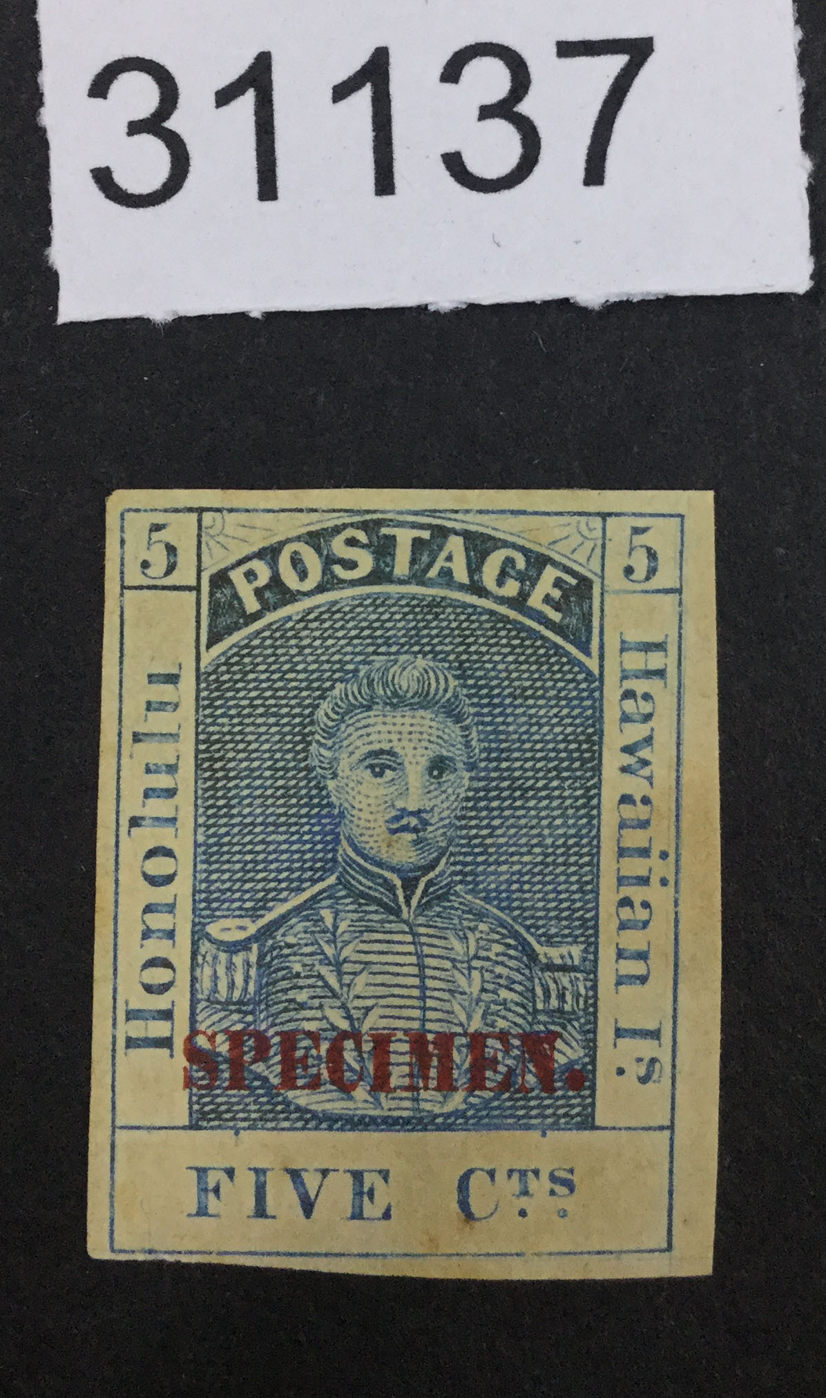 US Stamps Hawaii #10S 1868 Mint OG H Specimen LOT #31137 | United ...