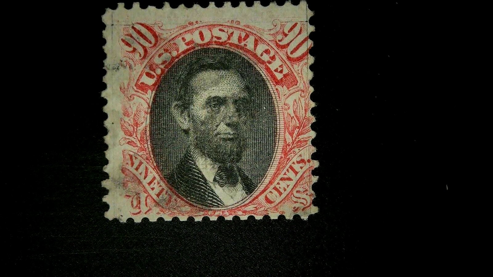 U S Stamps Scott 122 ninety cent pictorial used cv 2000.00 | United ...