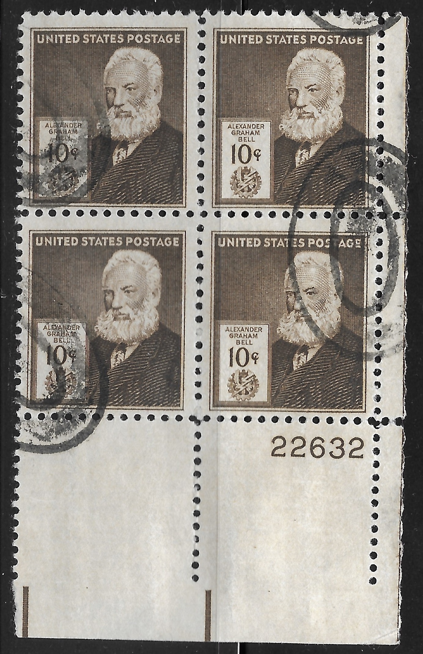 US #893 10c American Inventors - Alexander Graham Bell | United States ...