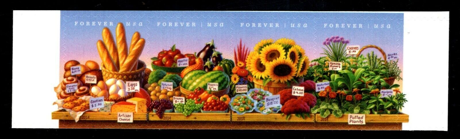 U.S. - 4912-5b - Imperforate Strip - Never Hinged | United States ...