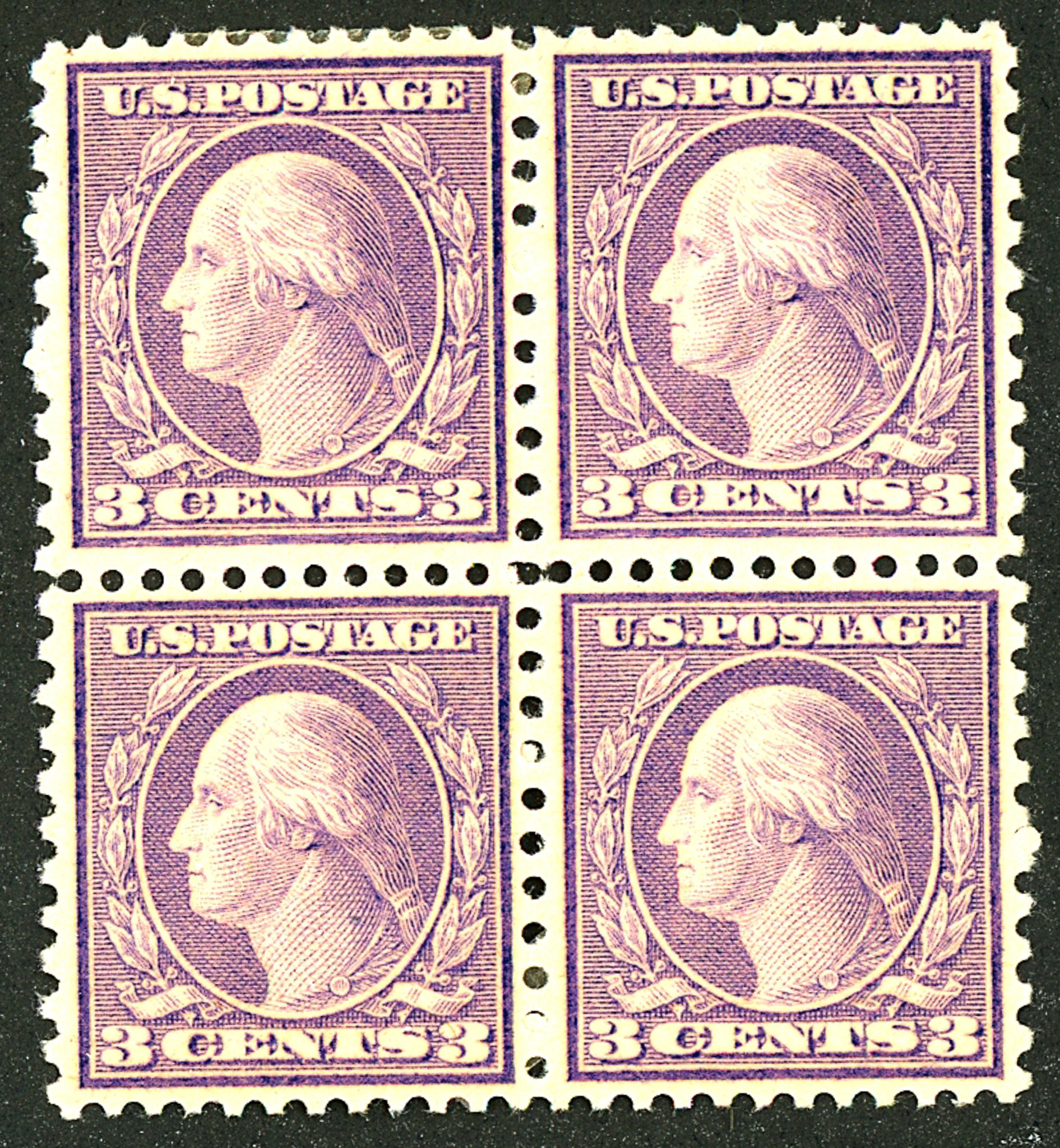 U.S. #501 Mint Block of 4 OG HR | United States, General Issue Stamp ...
