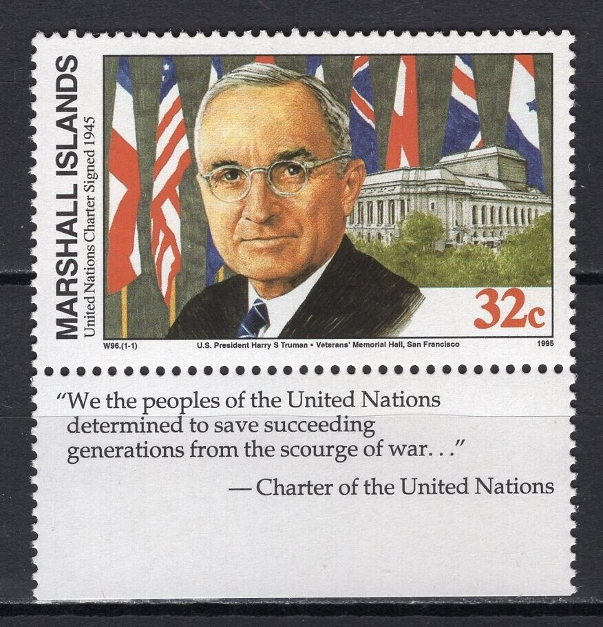 MARSHALL ISLANDS - 1995 History of the Second World War - Signing of ...