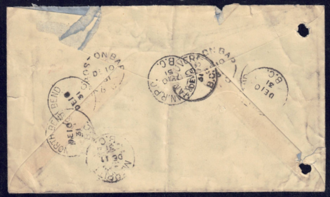 Canada #163 and #174 on Registered Mail Cover | Canada, General Issue ...