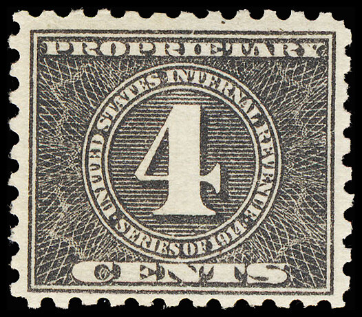 U.S. REV. Proprietary Rb41 Mint (ID # 118006) | United States, Revenues ...