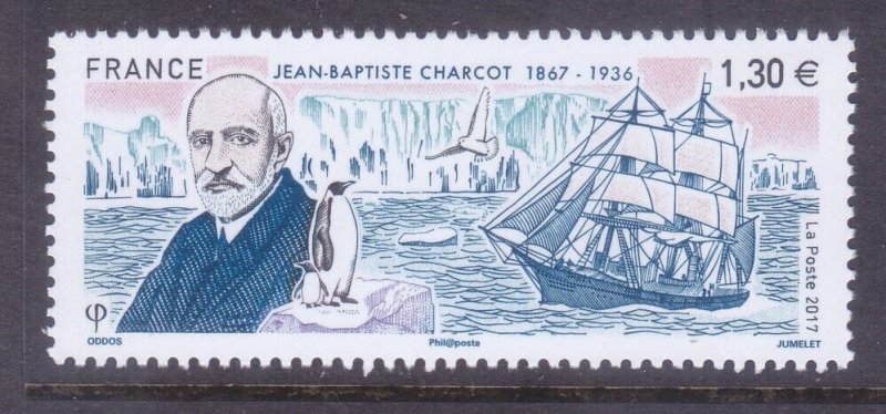 France 5218 MNH 2017 Jean-Baptiste Charcot - Polar Explorer & Ship ...