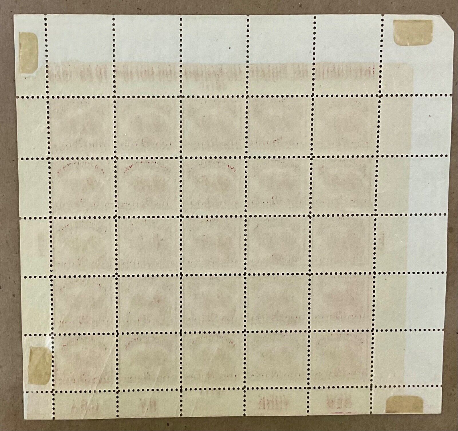 US # 630 1926 White Plains Souvenir sheet F/FV Hinged in selvage ...