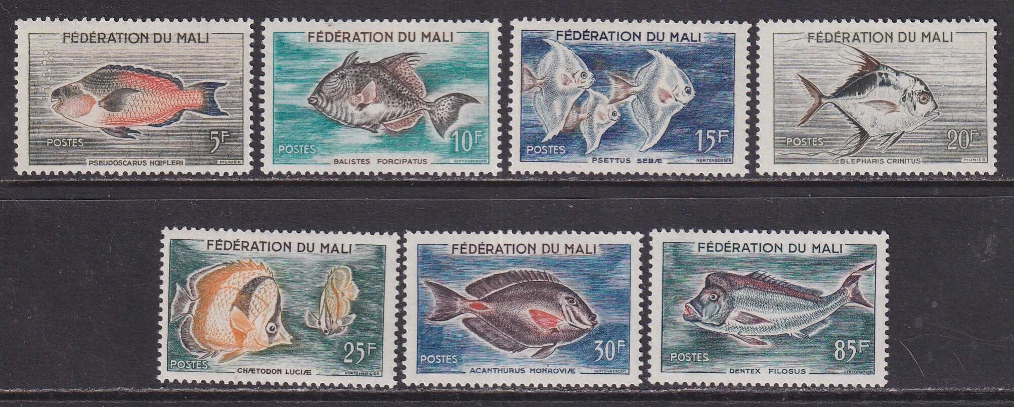 Mali (1960) #2-8 MNH | Africa - Mali, General Issue Stamp / HipStamp