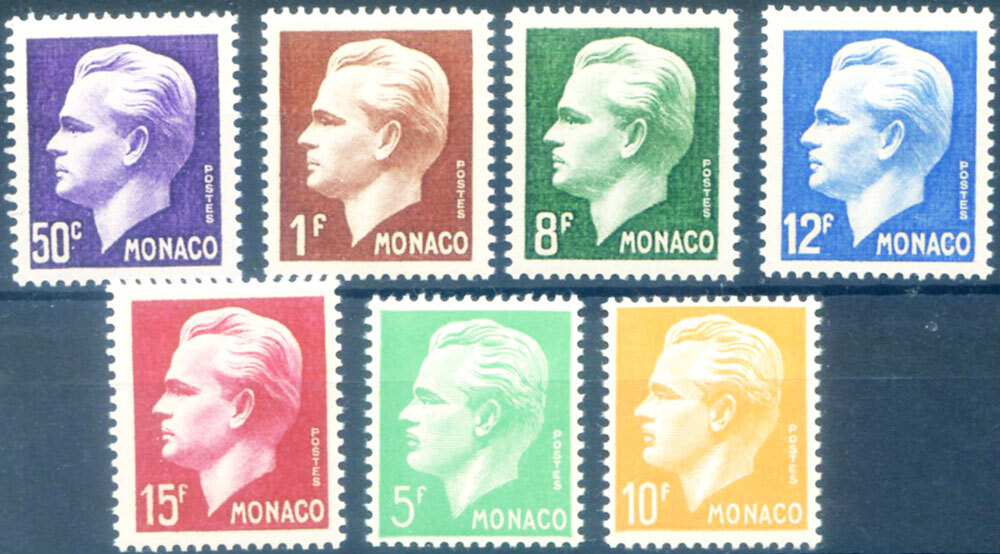 Prince Rainier III 1950-1951. | Europe - Monaco, Stamp / HipStamp